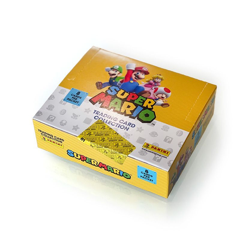 Panini Super Mario Boite de 18 Pochettes de 8 Cartes - Collectors.tn
